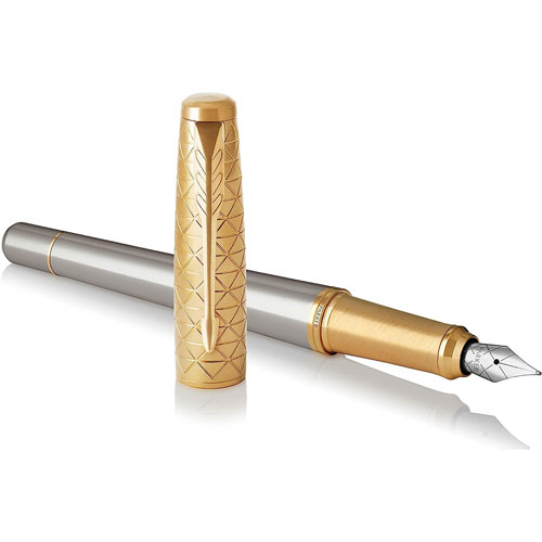 Pluma fuente Parker urban premium aureate powder mediano | Papelería Lumen