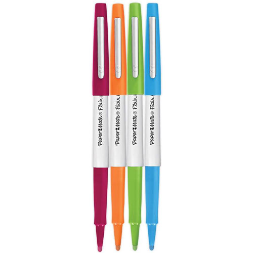 PM FLAIR BOLD 1.2MM BL C/4 SURT É - lumen.com.mx