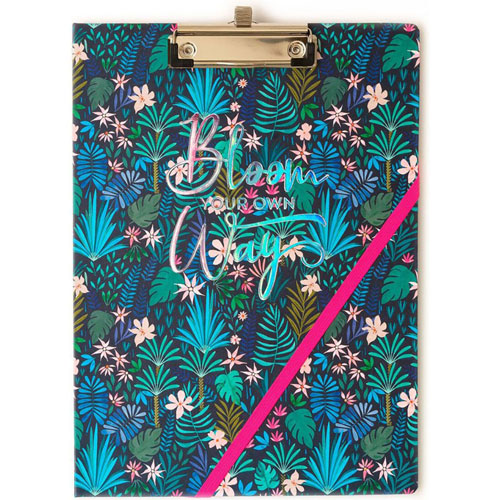 Portablock Legami tamaño carta con Block 40 Hojas Flora | Papelería Lumen