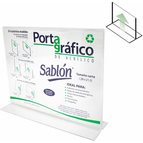 PORTADOCUMENTOS TAMAÑO CARTA EN ACRÍLICO