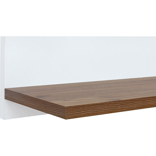 REPISA ALTEREGO HEDA ERIKSON S385-POL/135-BI BLANCO/NOGAL | Alterego | lumen.com.mx