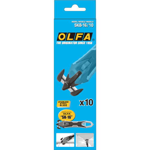 RESPUESTO PARA CUCHILLA OLFA SKB-16/10 P/MOD SK16 BL PAQUETE CON 10 - lumen.com.mx
