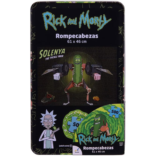 NOVELTY COLECC TIN RICK AND MORTY