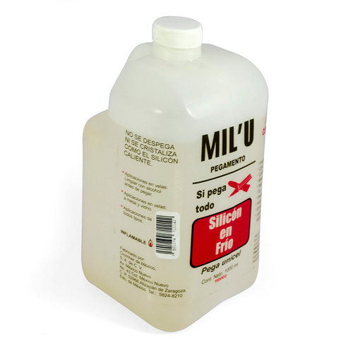 SILICON FRIO MIL U 1000ML | Mil U | Escolar | Pegamentos | lumen.com.mx