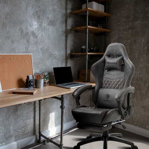 SILLA GAMER DOWINX EXEC PRO 6689 GRIS | Papelería Lumen