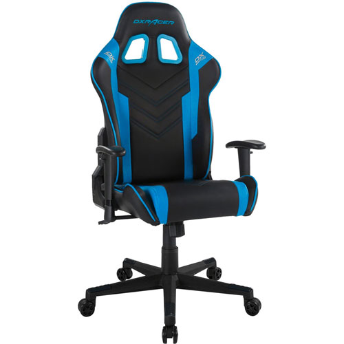 Silla gamer Dxracer Serie P azul | Papelería Lumen