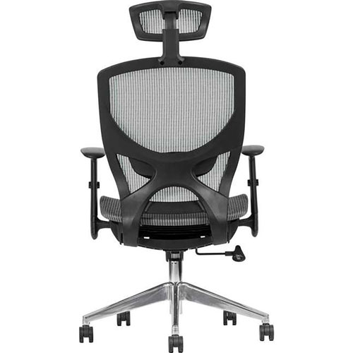 SILLA MATRIX EJECUTIVA RESPALDO ALTO BRAZOS AJUSTABLES GRIS