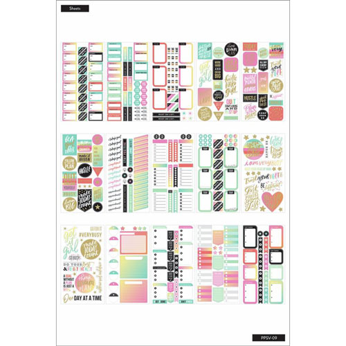 STICKER THE HAPPY PLANNER PRODUCTIVITY VALUE PACK| Papelería Lumen