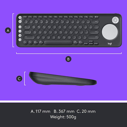 TECLADO LOGITECH K600 TV | Papelería Lumen