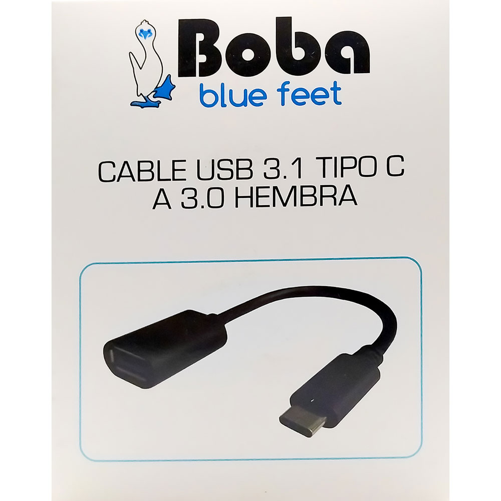 Adaptador Boba i-igutc07 USB-C macho/USB-A hembra | Papelería Lumen