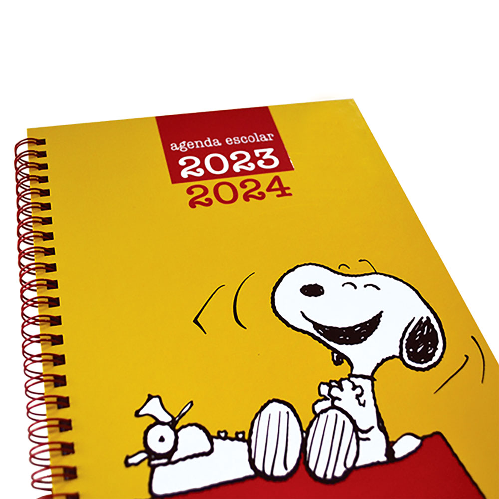 Agenda escolar Danpex Snoopy 23/24 amarillo | Lumen