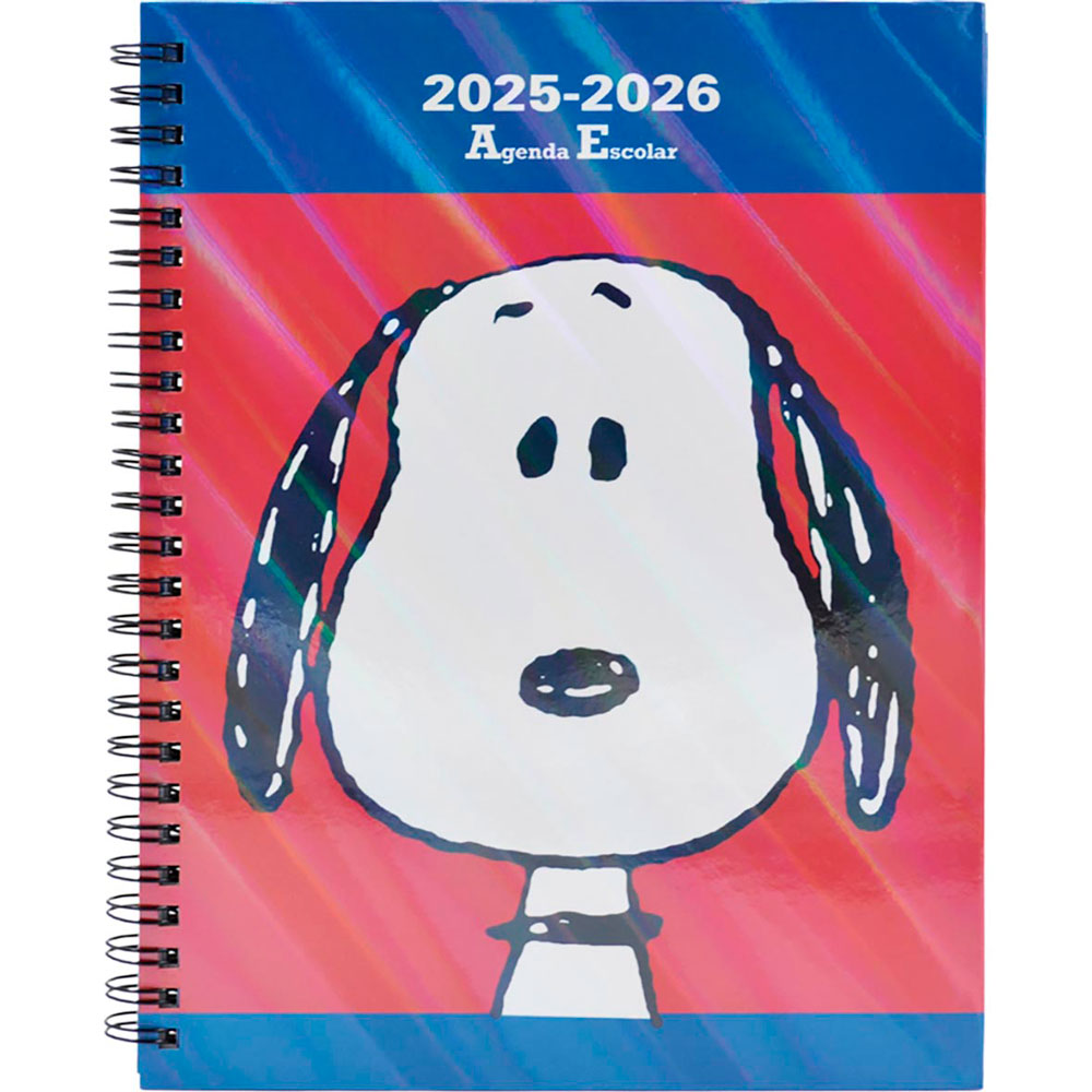 Agenda Escolar Danpex Snoopy Semana a la Vista Azul | Papelería Lumen