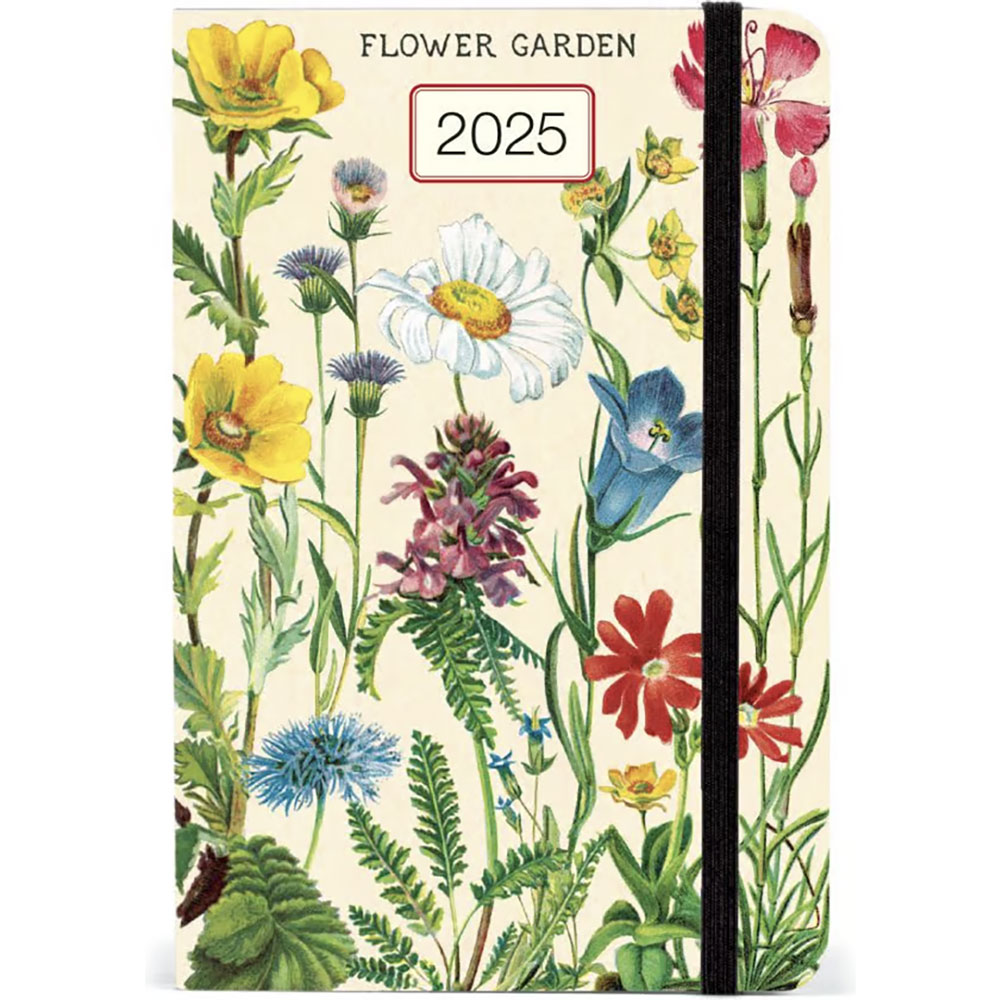 Agenda Juvenil Cavallini Vintage 10X15Cm Semana A La Vista Flower | Lumen