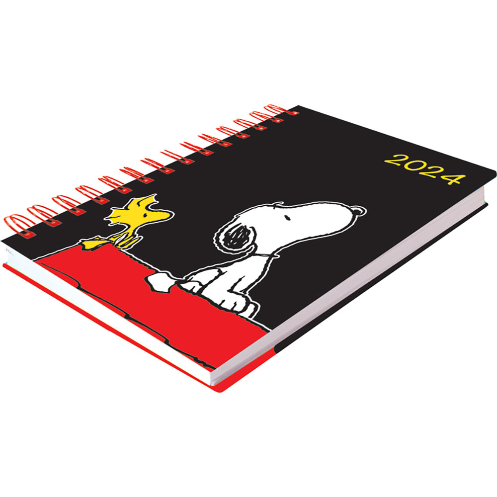 Agenda juvenil Danpex Snoopy negra
