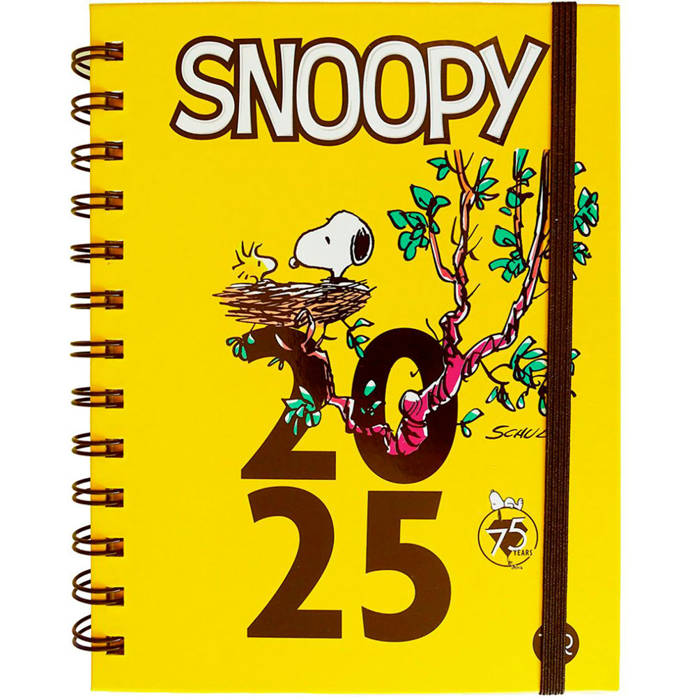 Agenda Juvenil Snoopy 1 /Wire Semana A La Vista 2025 | Lumen