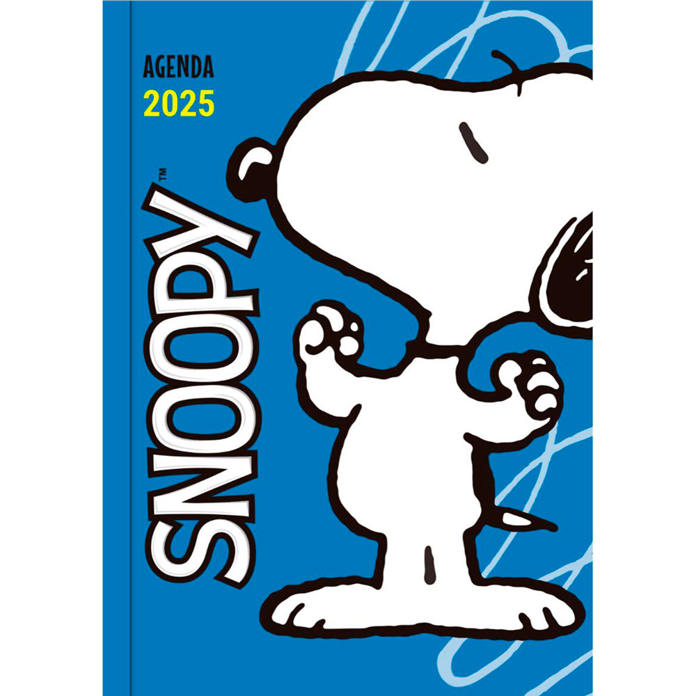 Agenda Juvenil Snoopy Aniversario 15X21Cm Semana A La Vista | Lumen