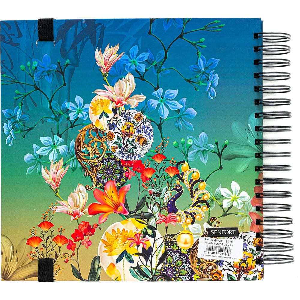 Álbum fotos Senfort 12524220 Esp 25x25cm 30 hojas Batik