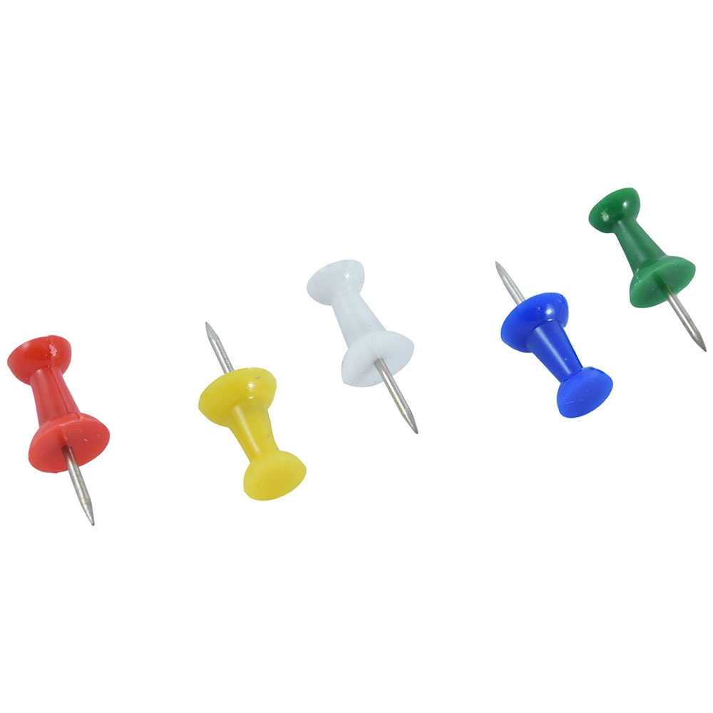 Alfiler Acco 100 piezas varios colores | Lumen