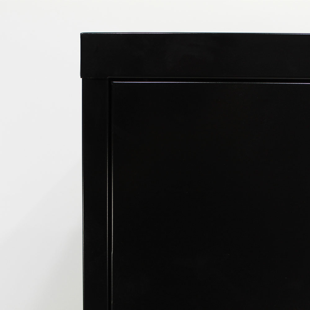 ARCHIVERO HIRSH 14119 METALICO OFICIO 4 GAV NEGRO | Hirsh | lumen.com.mx