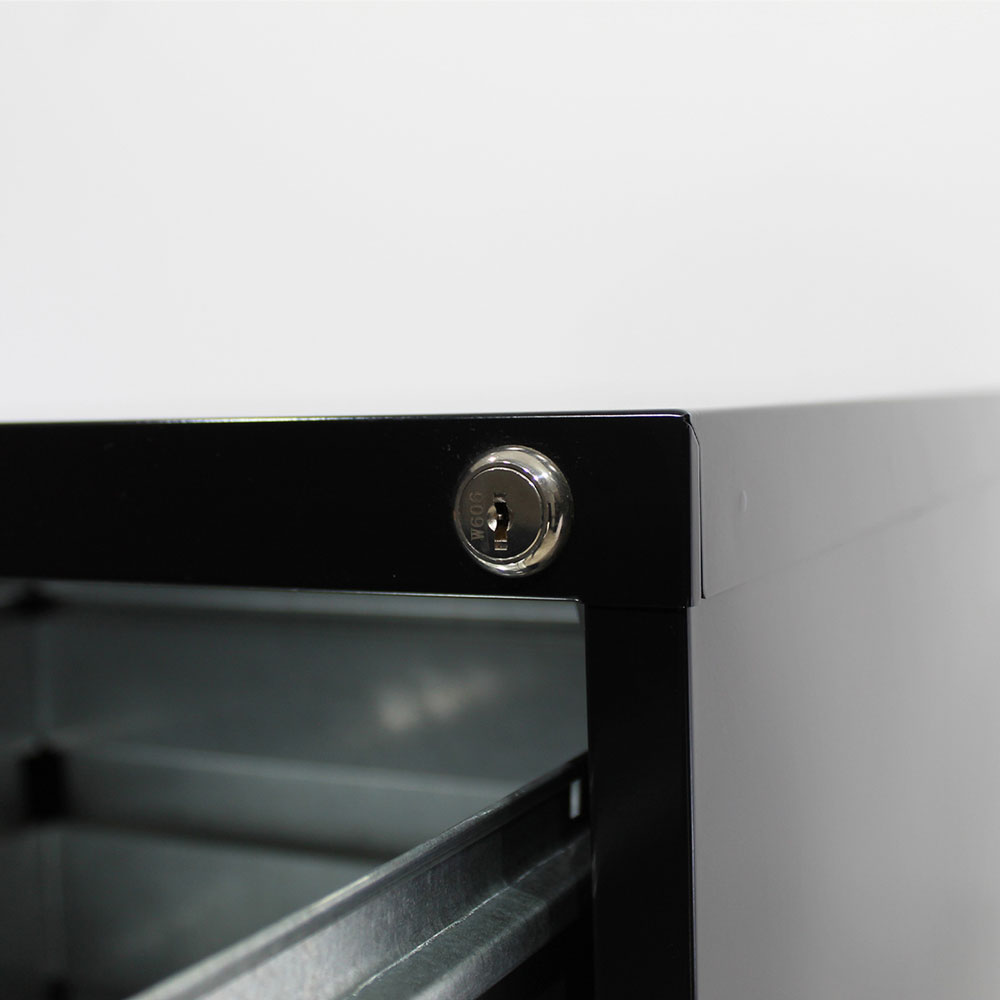 ARCHIVERO HIRSH 14119 METALICO OFICIO 4 GAV NEGRO | Hirsh | lumen.com.mx