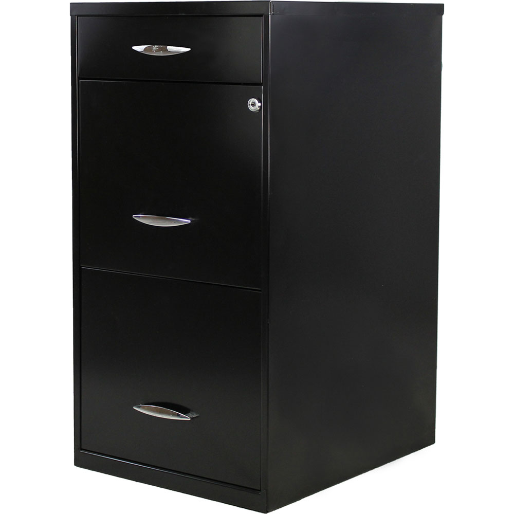 ARCHIVERO HIRSH 17056 METALICO CARTA 2+1 NEGRO | Hirsh | lumen.com.mx