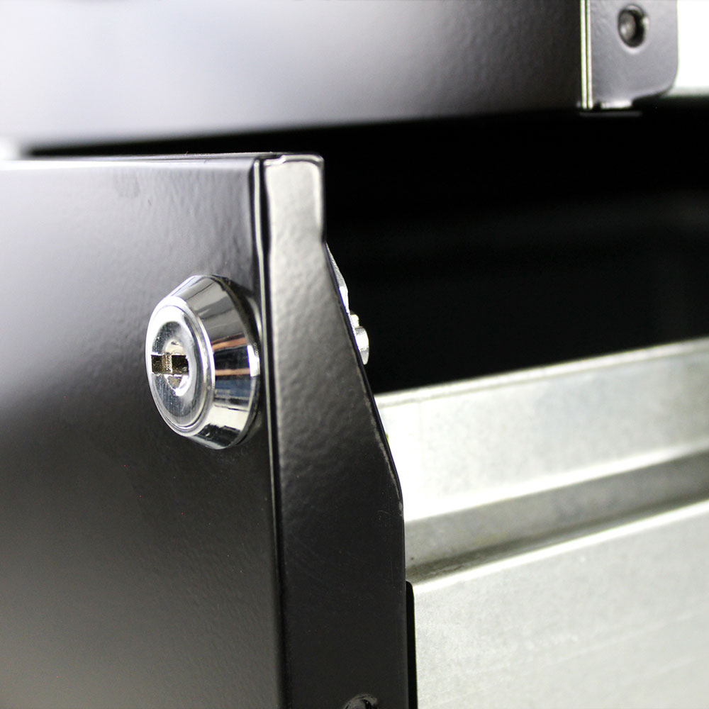 ARCHIVERO HIRSH 17056 METALICO CARTA 2+1 NEGRO | Hirsh | lumen.com.mx