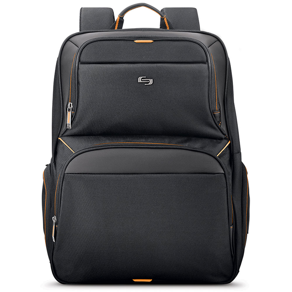 Backpack Solo Ubn701-4 17 pulgadas negro/naranja | Papelería Lumen