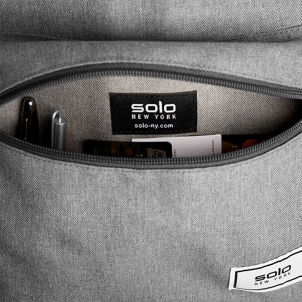 Backpack Solo Ubn781-10 15 pulgadas gris jasp | Papelería Lumen