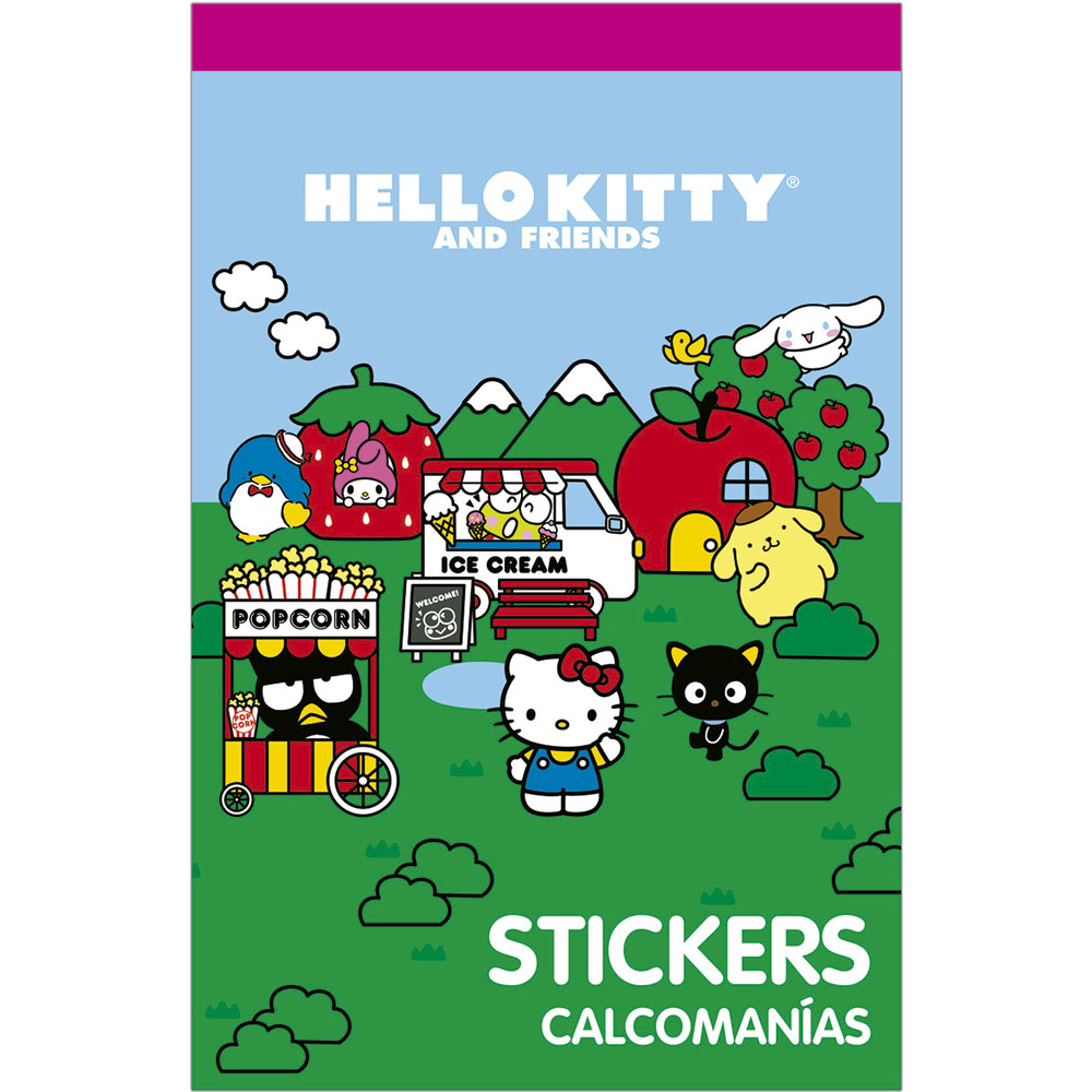 Block De Stickers Kitty And Friends 6 Planillas Granmark | Papelería Lumen