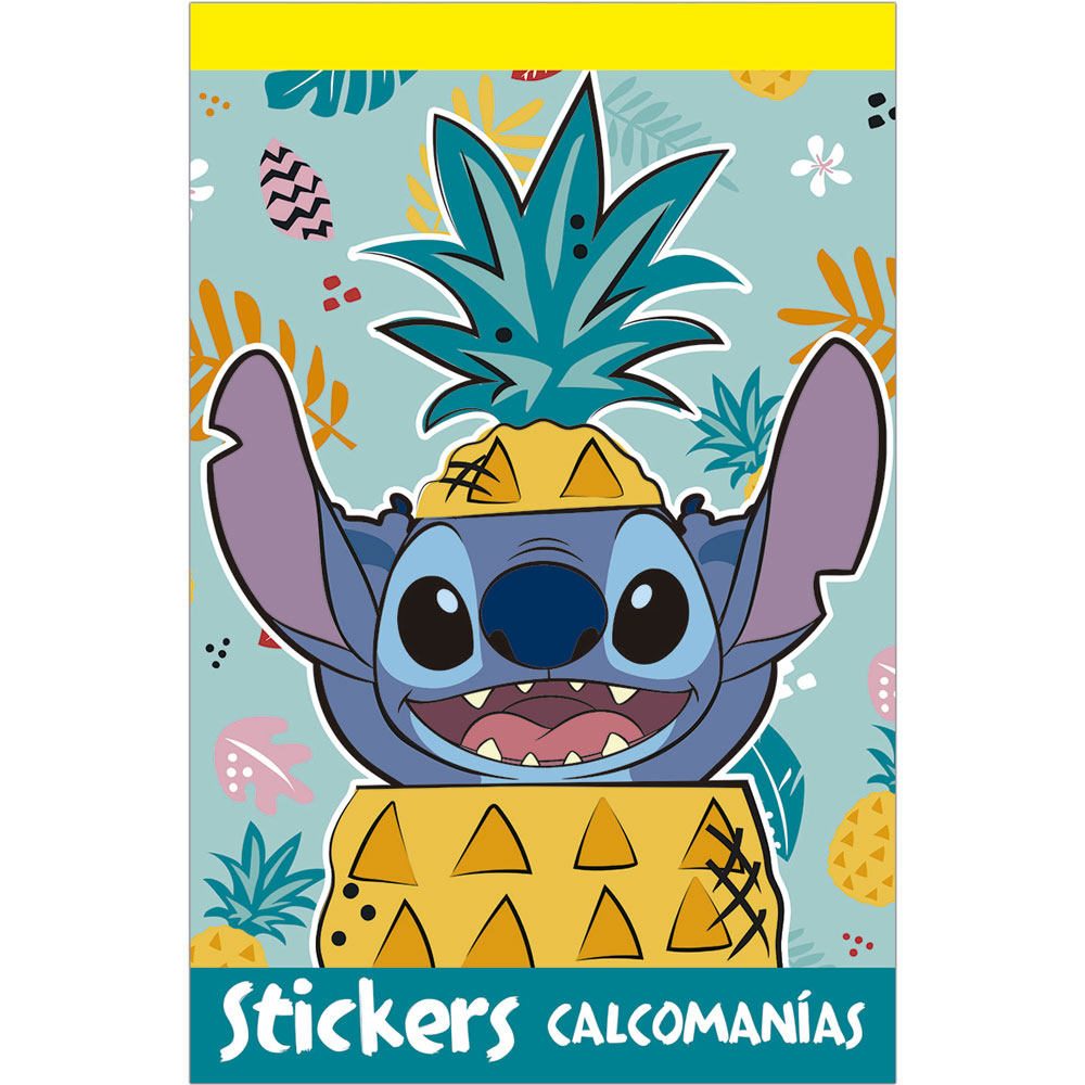 Block De Stickers Stich 6 Planillas Granmark | Papelería Lumen