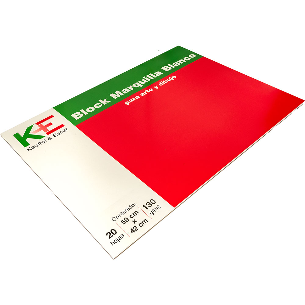 Block Marquilla Ke 42X59 Cm Km4259 Con 20 Hojas | Lumen