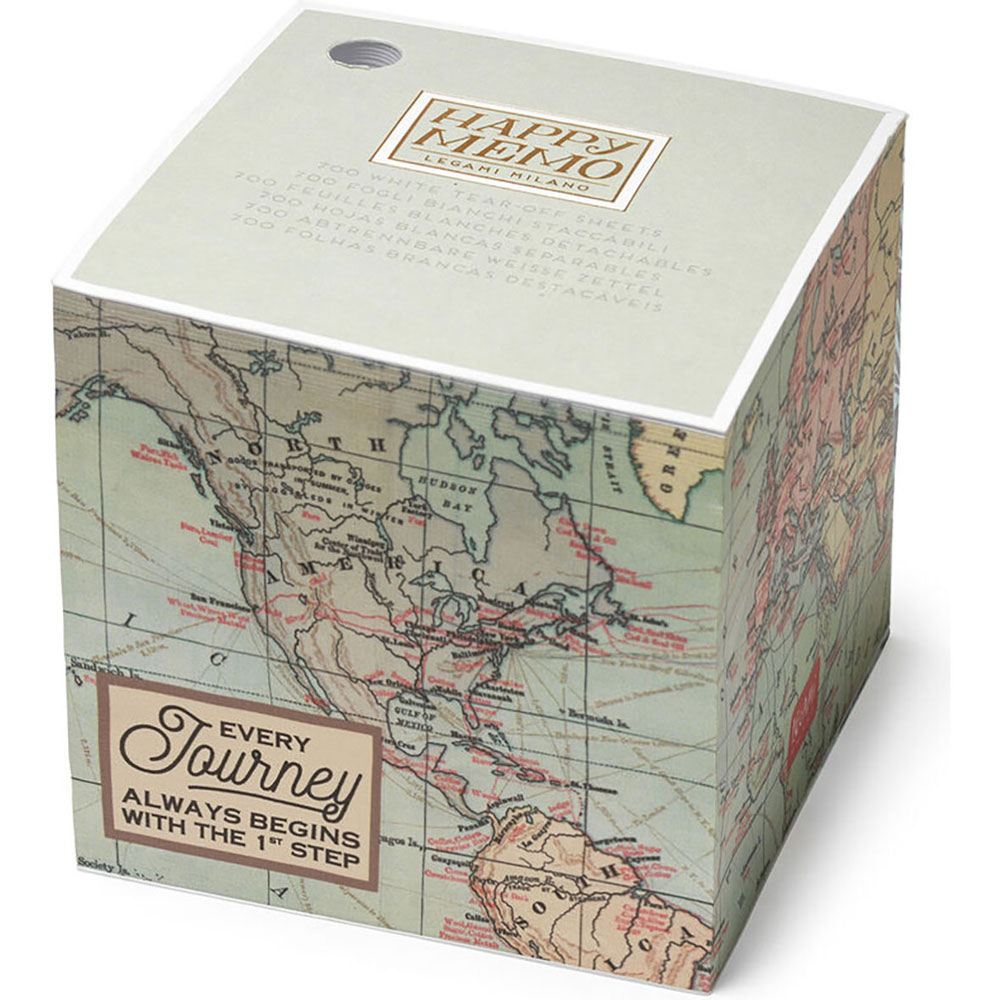 Block Notas Legami Cubo con 700 Hojas Travel | Lumen