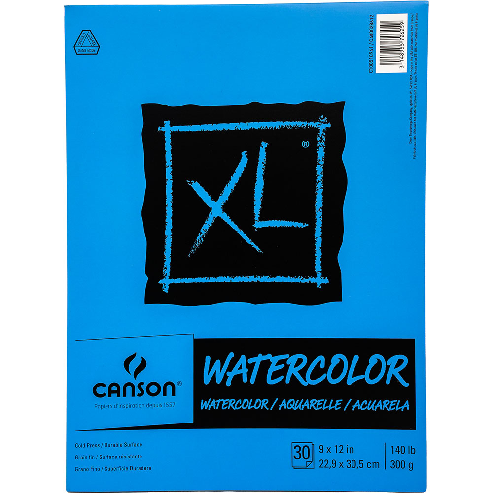 Block para Acuarela Canson XL Watercolor 30 Hojas | Lumen