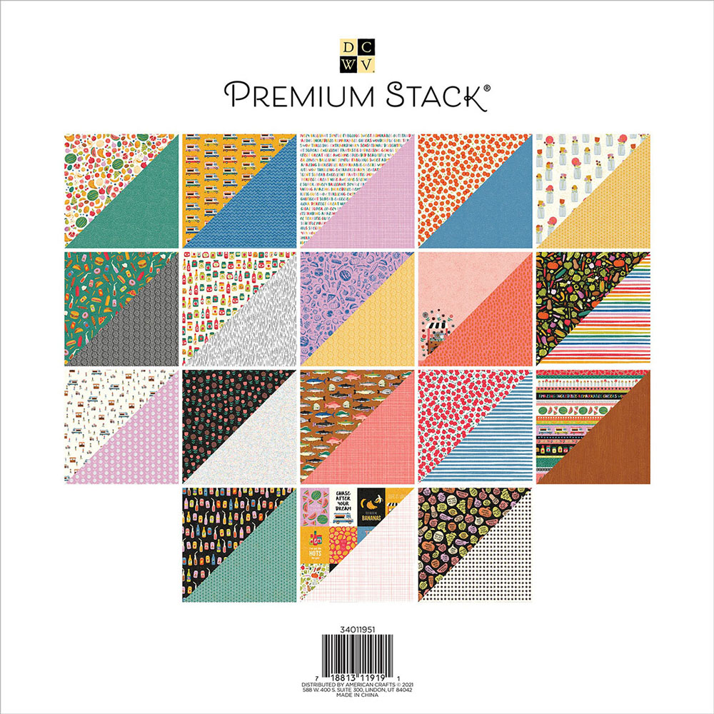 Block Scrap American Craft Dcwv 30x30 Con 36 piezas