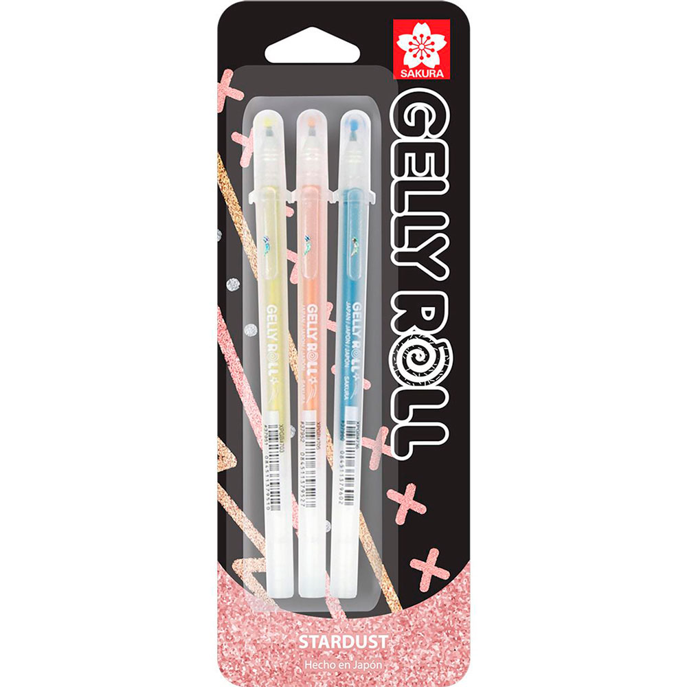Boligrafo Gel Gelly Roll 1Mm Stardust Bl Con 3 Surtido | Lumen