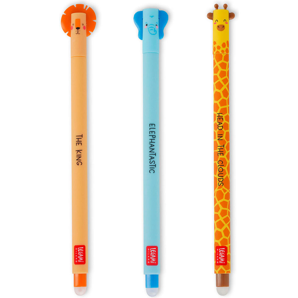 Boligrafo Legami Epset0003 Set De 3 Borrables | Lumen