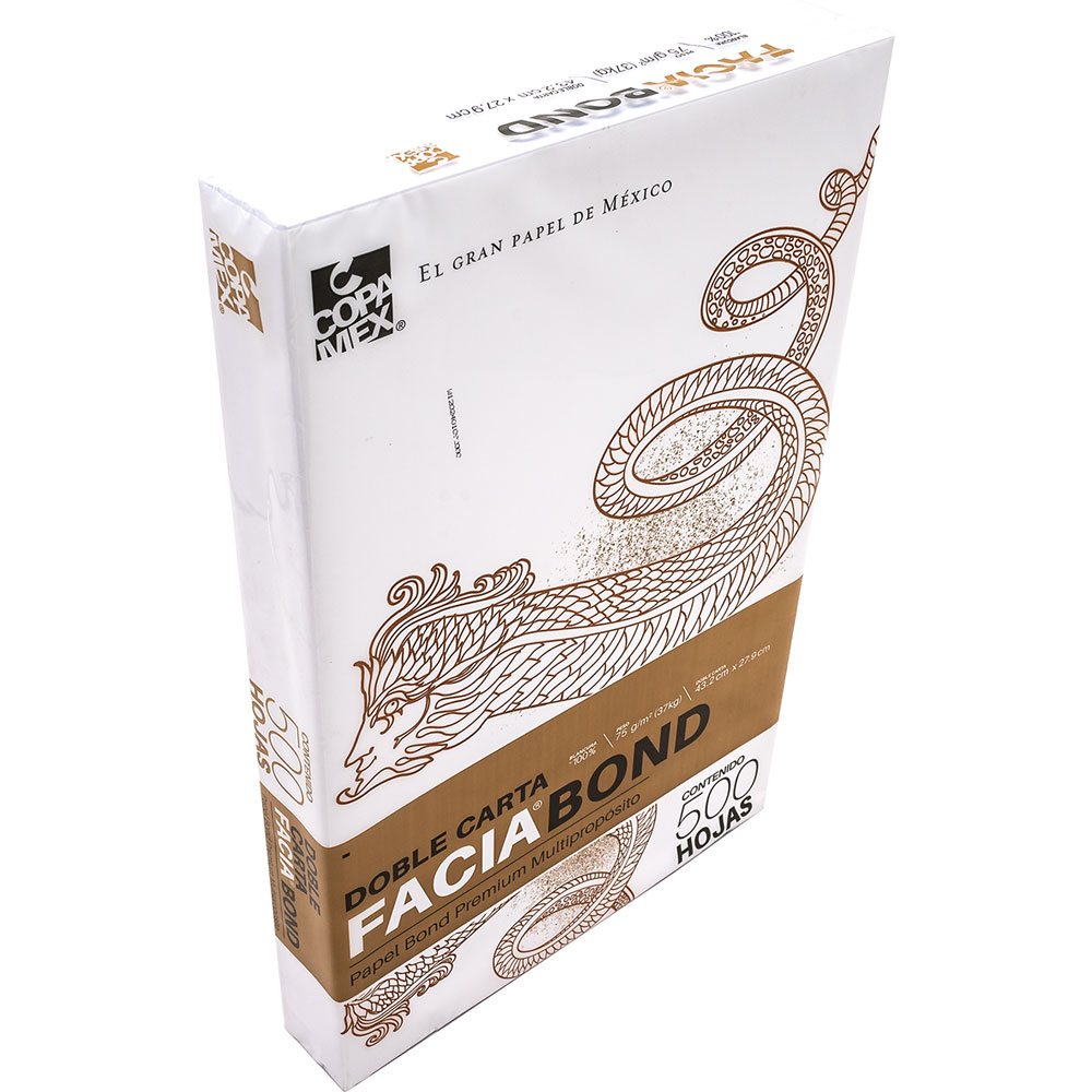 Bond Facia Doble Carta | Papelería Lumen