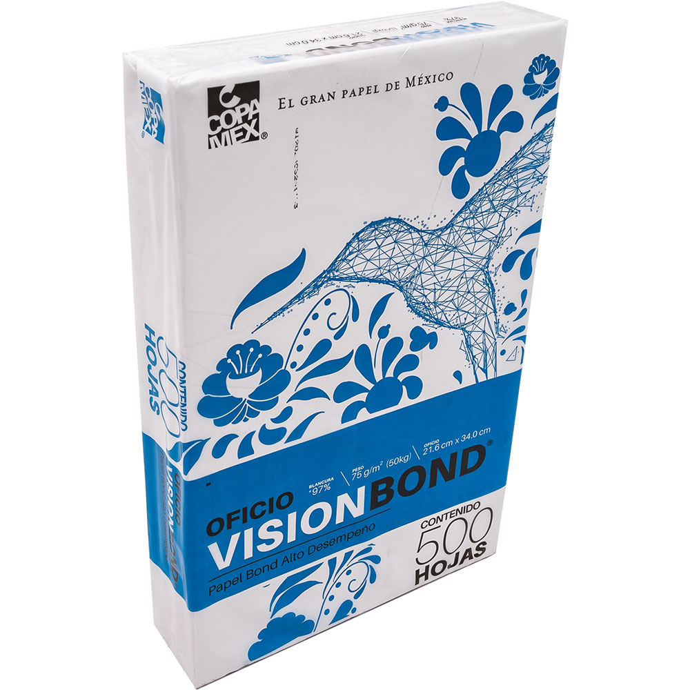 BOND VISION TAMAÑO OFICIO 75G | Copamex | Papel | Multiusos | lumen.com.mx