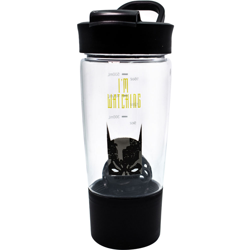 Botella Mezclador para Proteína Batman Siglo XXI 600 ml | Papelería Lumen