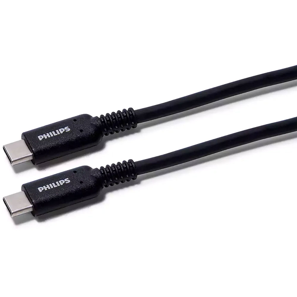 Cable Phillips Usb-Con Usb-C .91M Negro | Papelería Lumen