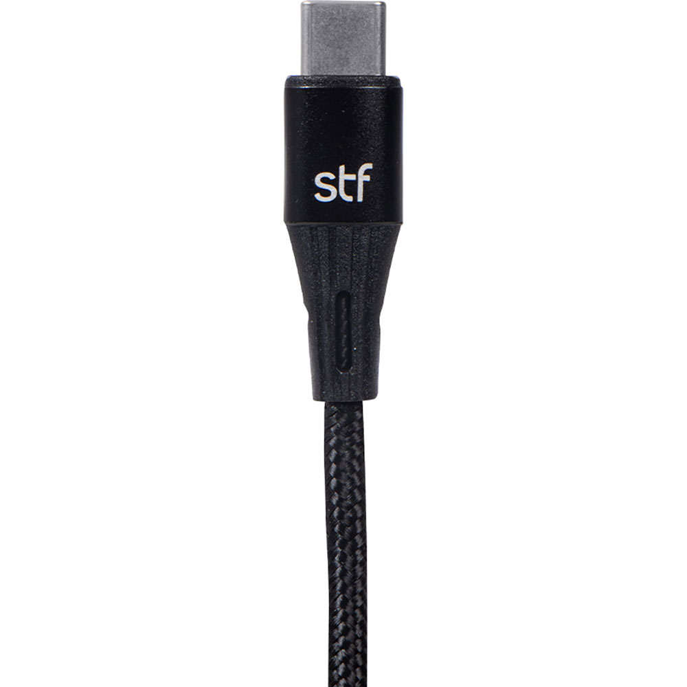 Cable STF St-A36830 Usb-C/Usb-C negro | Papelería Lumen