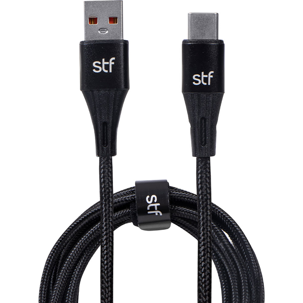 Cable Stf St-A36830 Usb-C/Usb-C Negro | Papelería Lumen