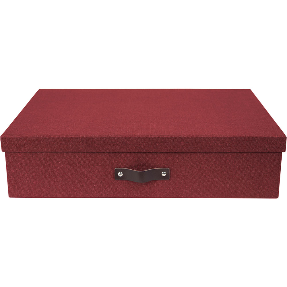 Caja Multiusos Cartón Bbox Color Rojo | Papelería Lumen