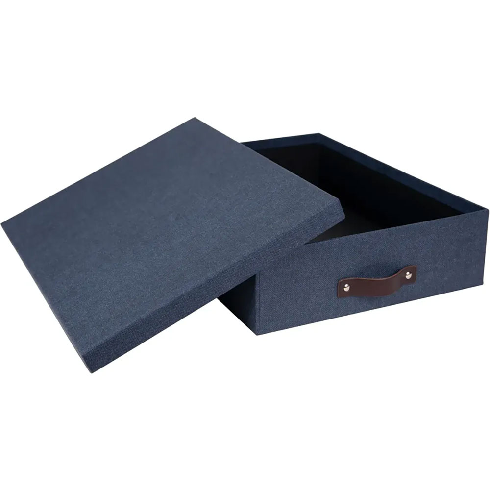 Caja Multiusos Cartón Azul | Papelería Lumen