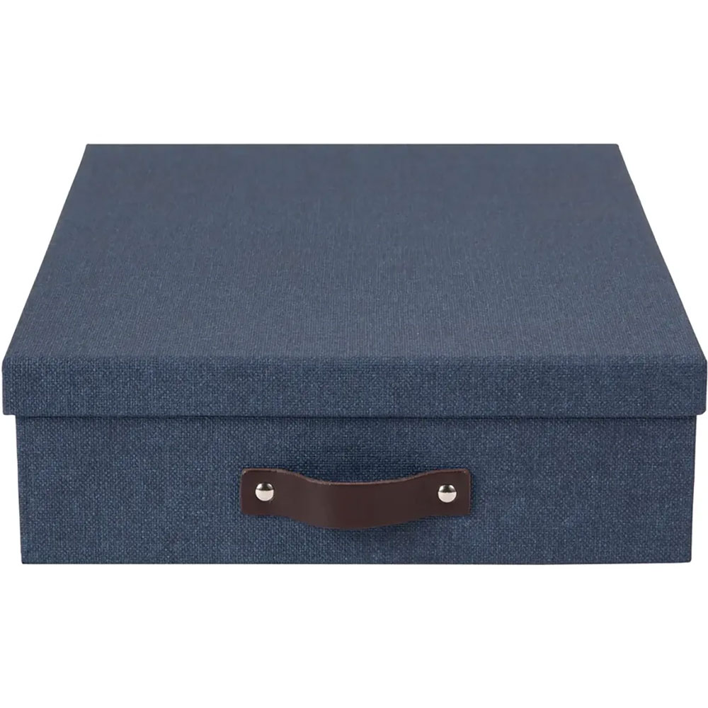 Caja Multiusos Cartón Azul | Papelería Lumen