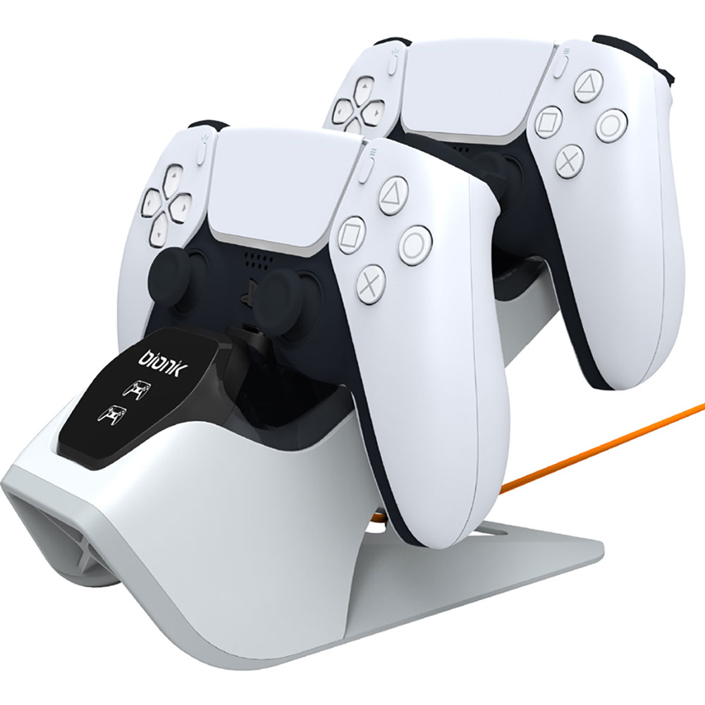 Cargador Bionik PS5 Dual Blanco | Papelería Lumen
