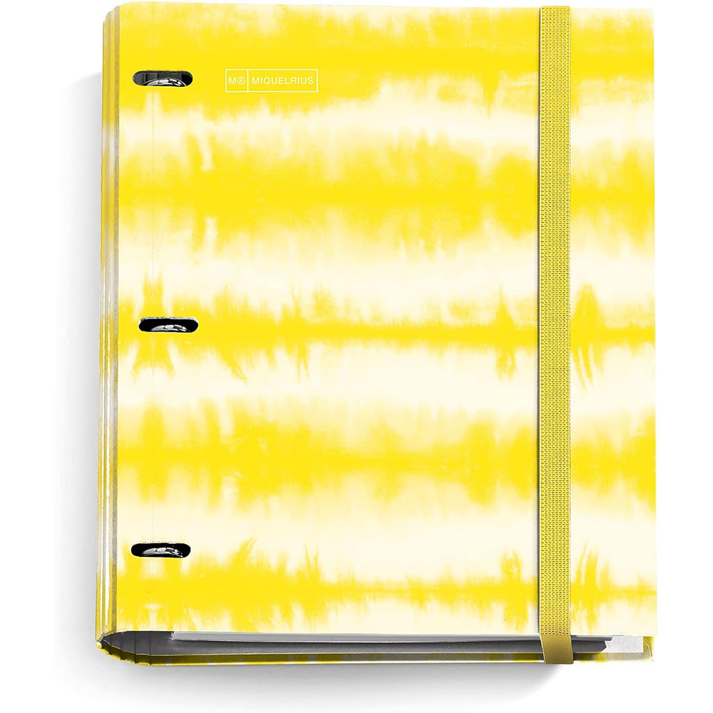 CARPETA JUVENIL TAMAÑO CARTA 3 ARGOLLAS CON LIGA MIQUELRIUS TIE DYE 3 ...