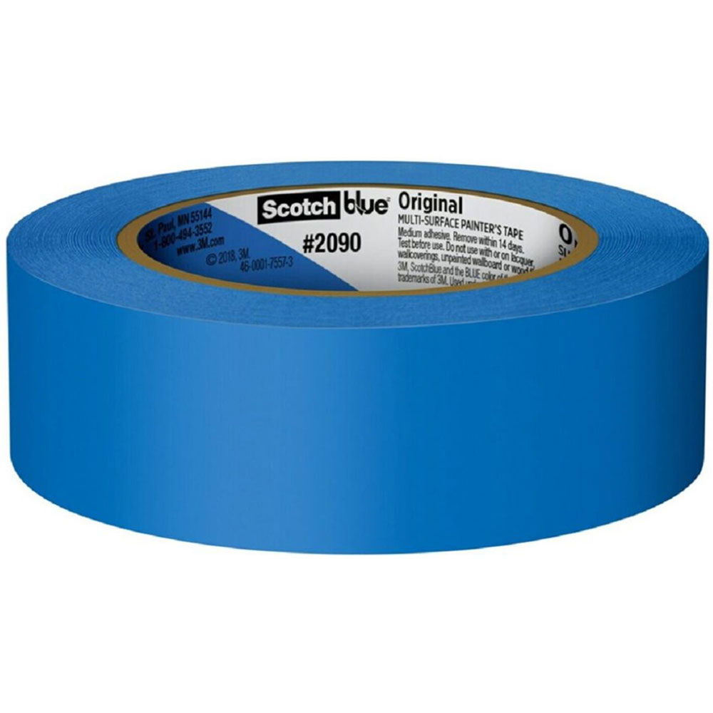 CINTA PARA PINTORES SCOTCHBLUE, COLOR AZUL, 3.6 CM X 54.8 M, 1 ROLLO