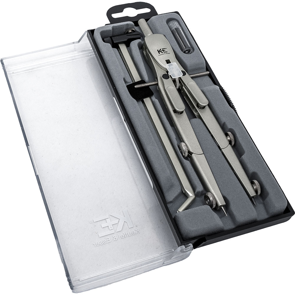 Compás Para Dibujo K+E He13412 Metal Precisión Set | Lumen