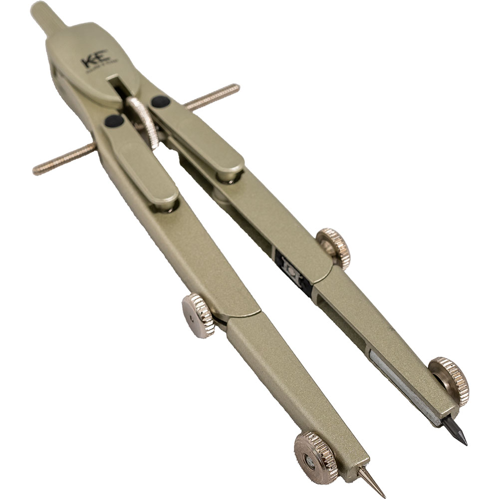 Compás Para Dibujo K+E He13412 Metal Precisión Set | Lumen